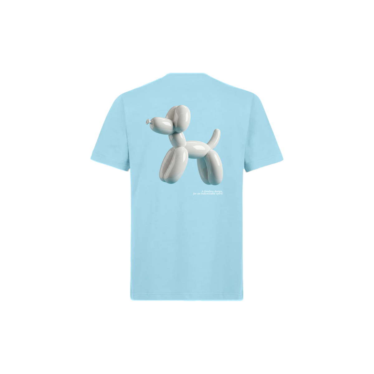 Wolfin Light Blue Slim Tee – LOBO CORPORATION